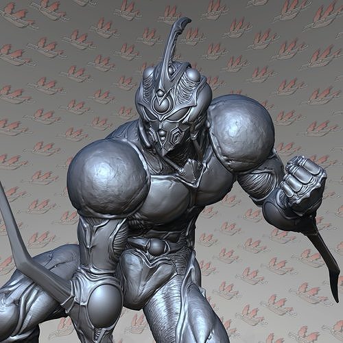 Guyver 1-10 3D model 3D printable | CGTrader