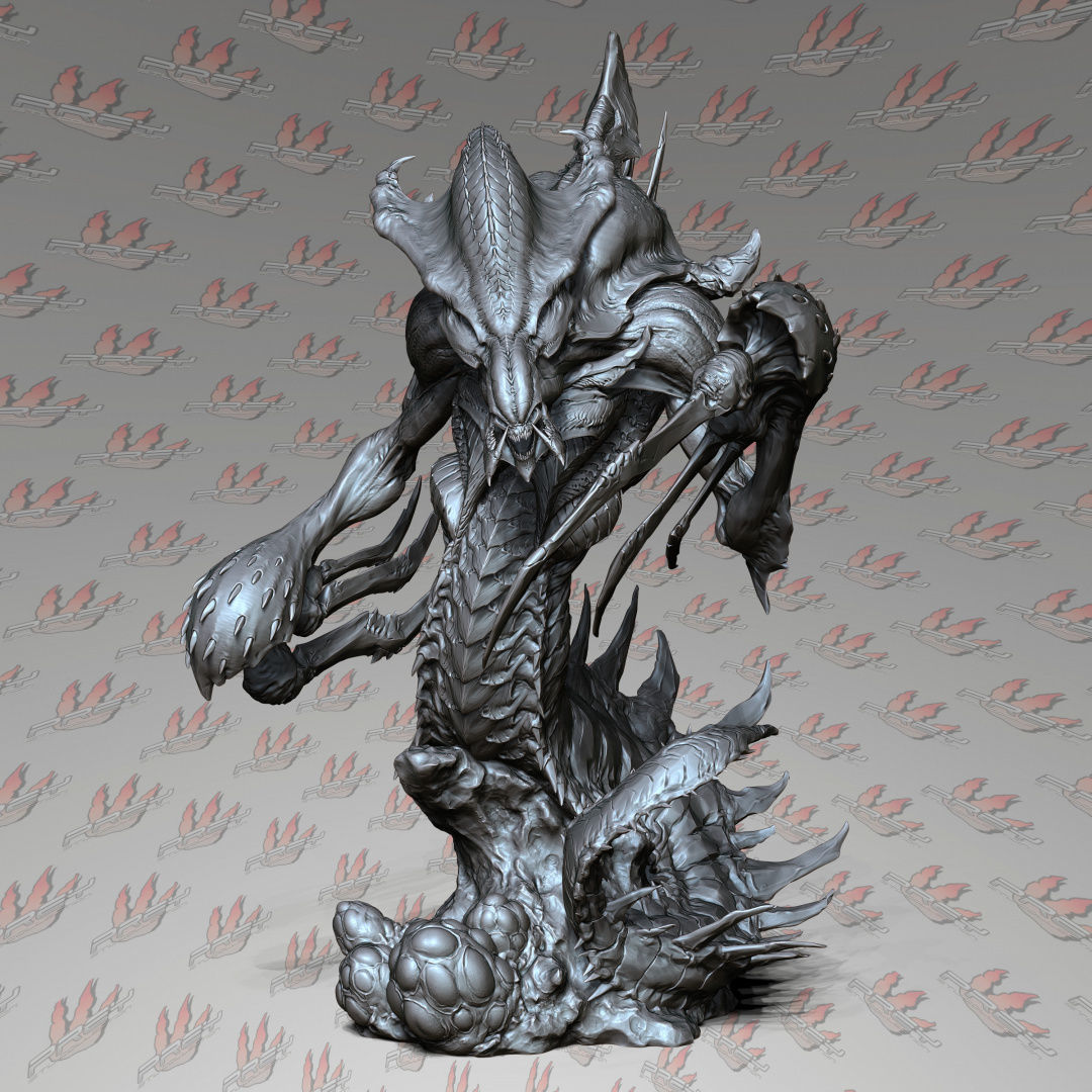 Hydralisk 1-10 3D model 3D printable | CGTrader