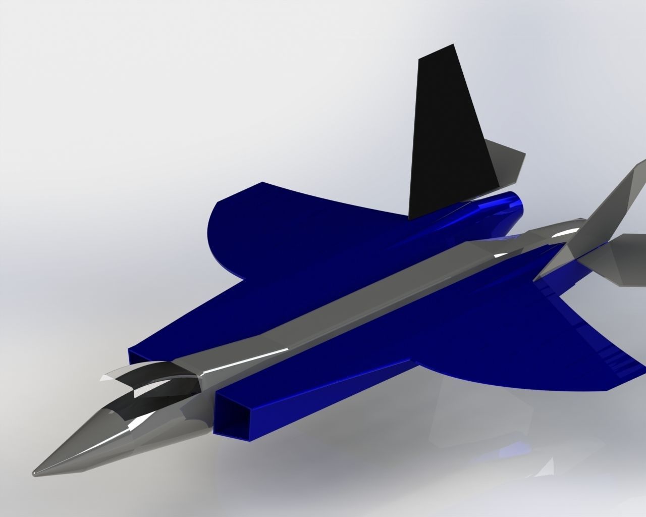 Model airplane design trying 3D model | CGTrader