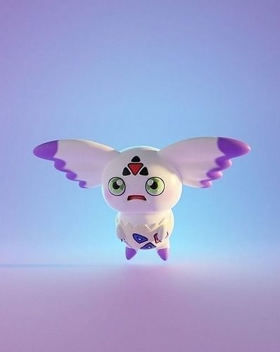 calumon toy with wings 3D model | CGTrader