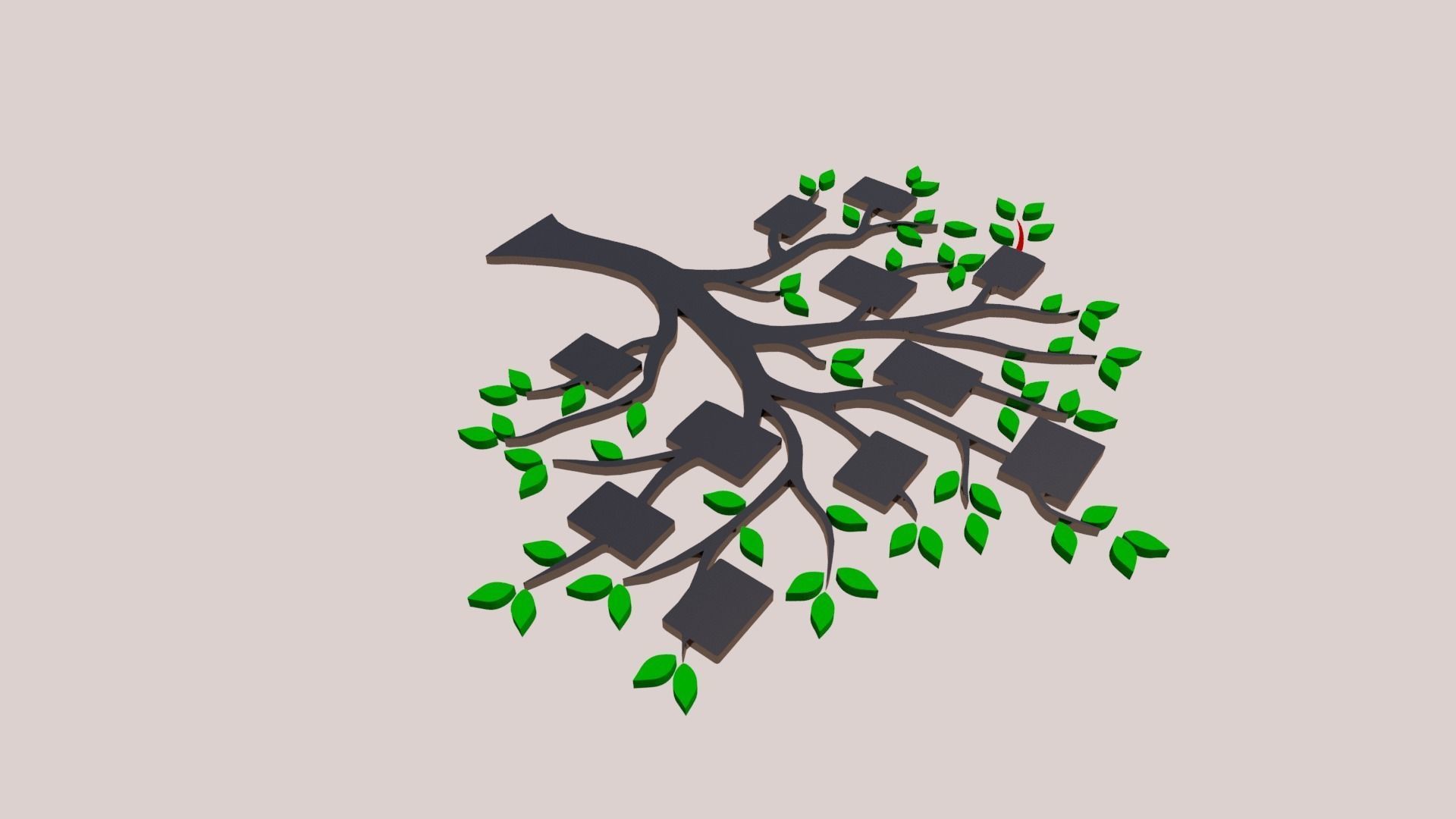 3D model family tree VR / AR / low-poly | CGTrader