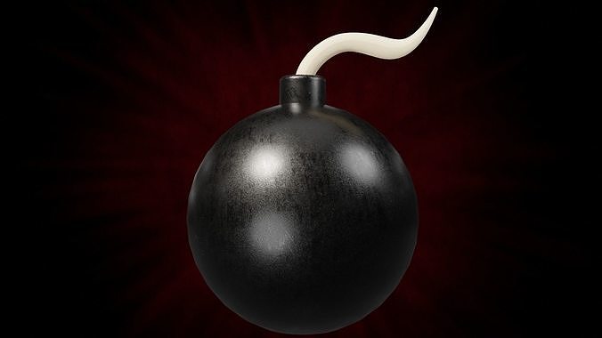 3D model Medieval Bomb VR / AR / low-poly | CGTrader