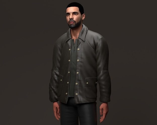 3D model Drake Canadian rapper 3D Character VR / AR / low-poly | CGTrader