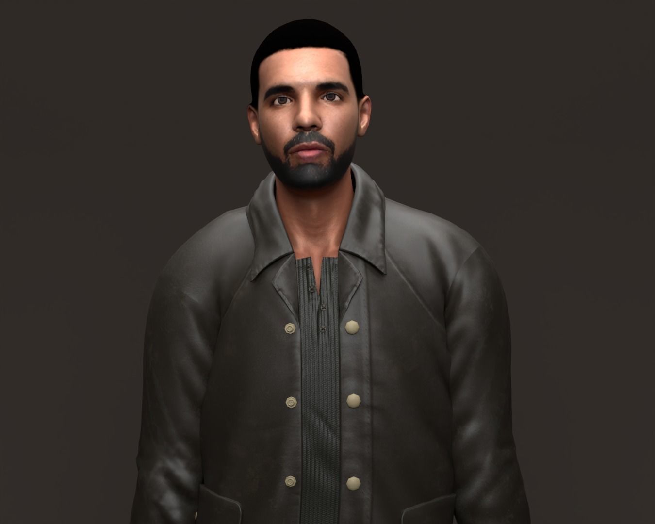 3D model Drake Canadian rapper 3D Character VR / AR / low-poly | CGTrader