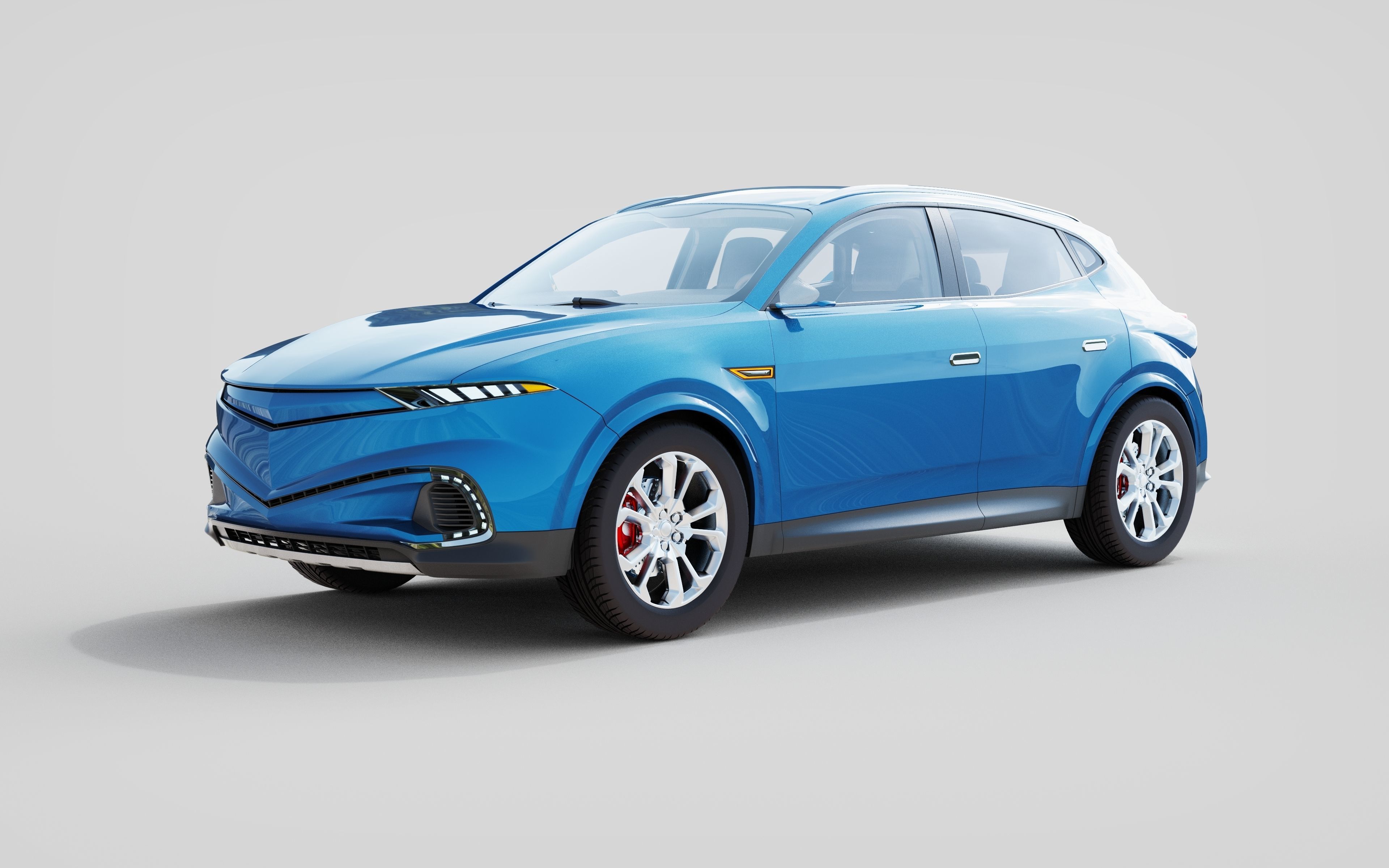 Dosch 3D - Car Details - Luxury SUV 3D model | CGTrader