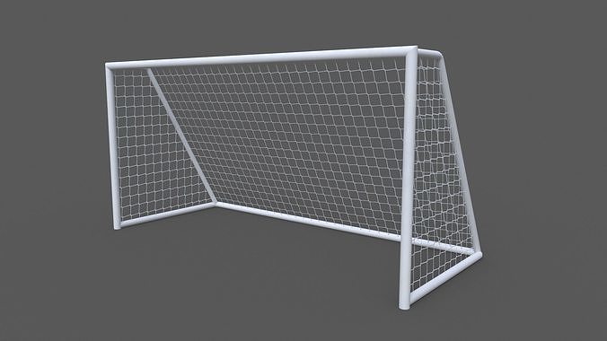 3D model PBR Soccer Football Goal Post B VR / AR / low-poly | CGTrader