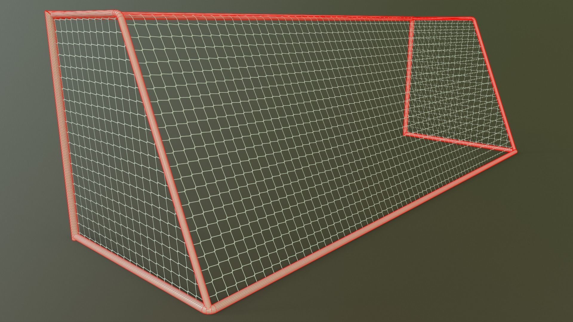 3D model PBR Soccer Football Goal Post E VR / AR / low-poly | CGTrader