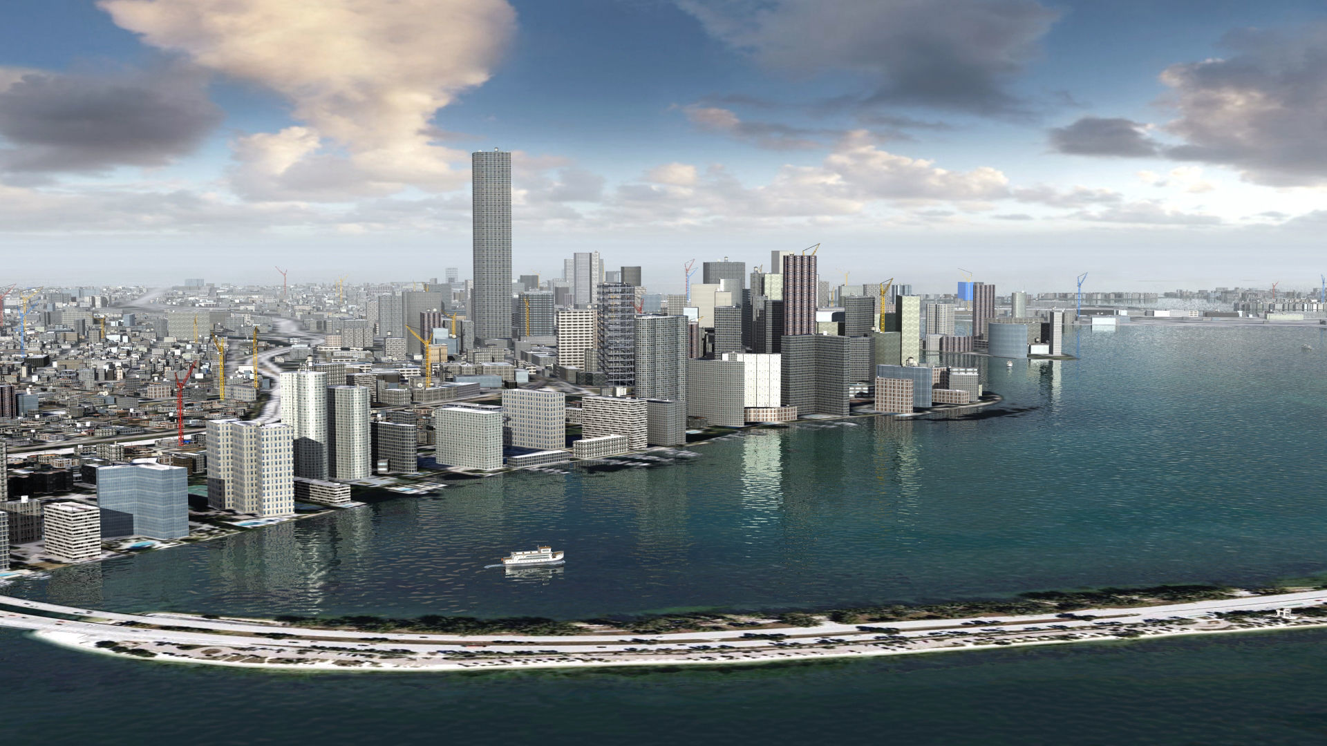 Miami City USA 3D model | CGTrader