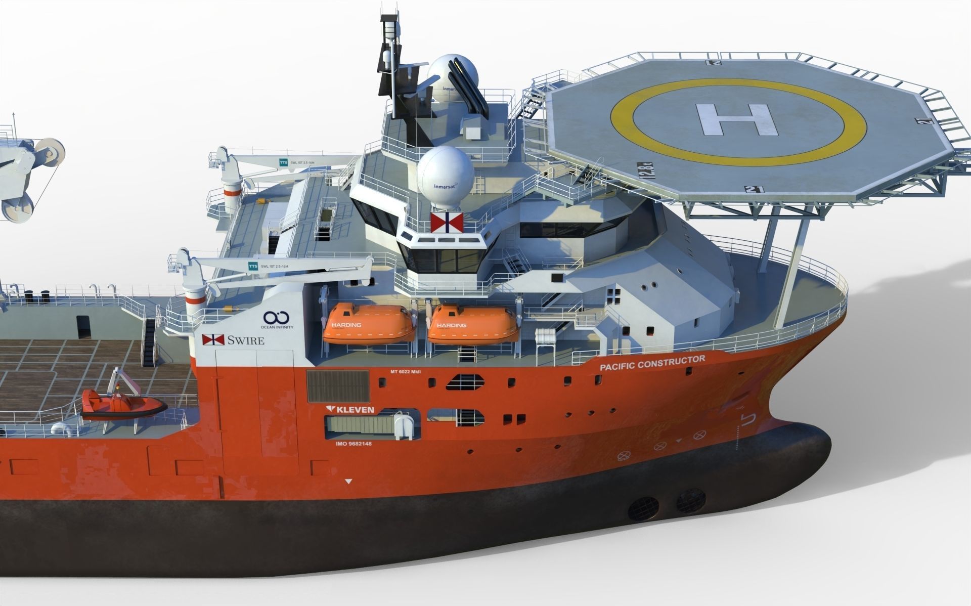 Offshore Platform Supply Vessel 3D model | CGTrader