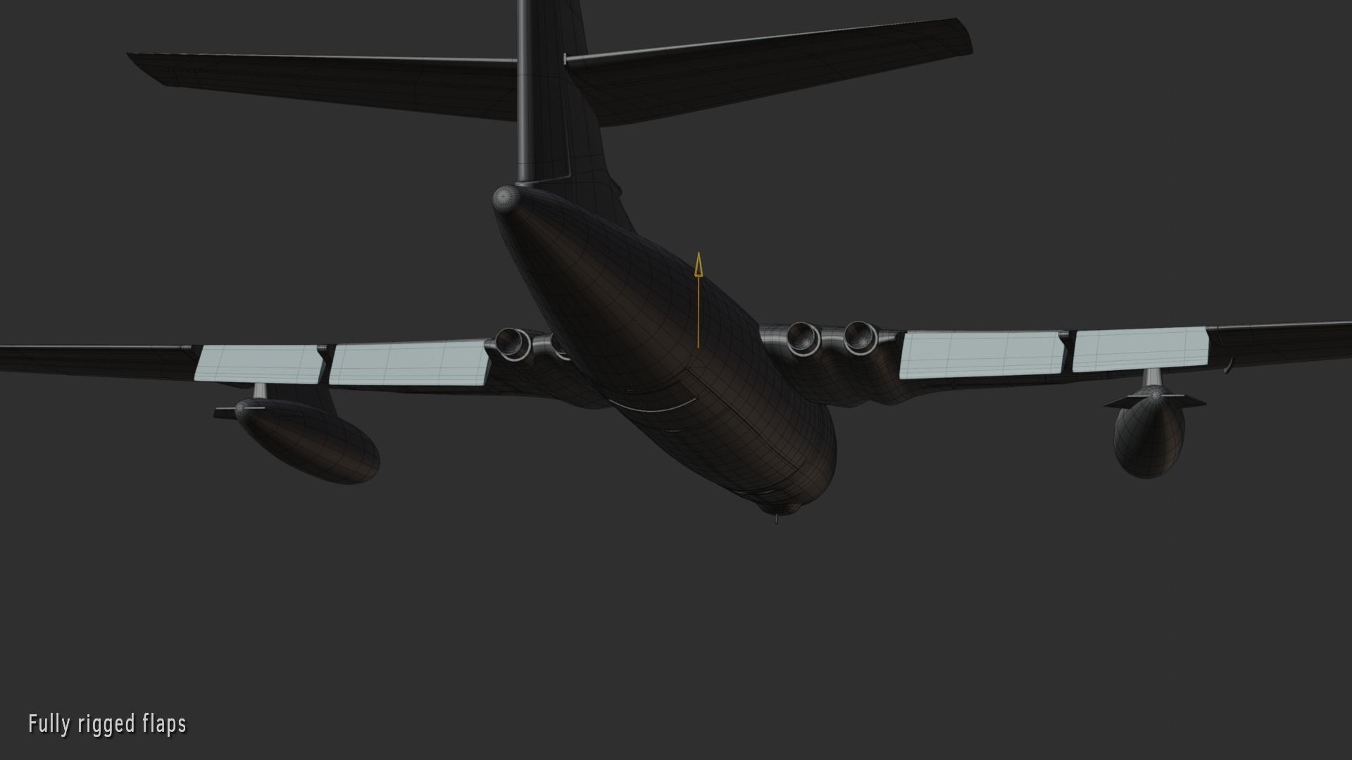 Vickers Valiant B1 bomber 3D model animated rigged | CGTrader