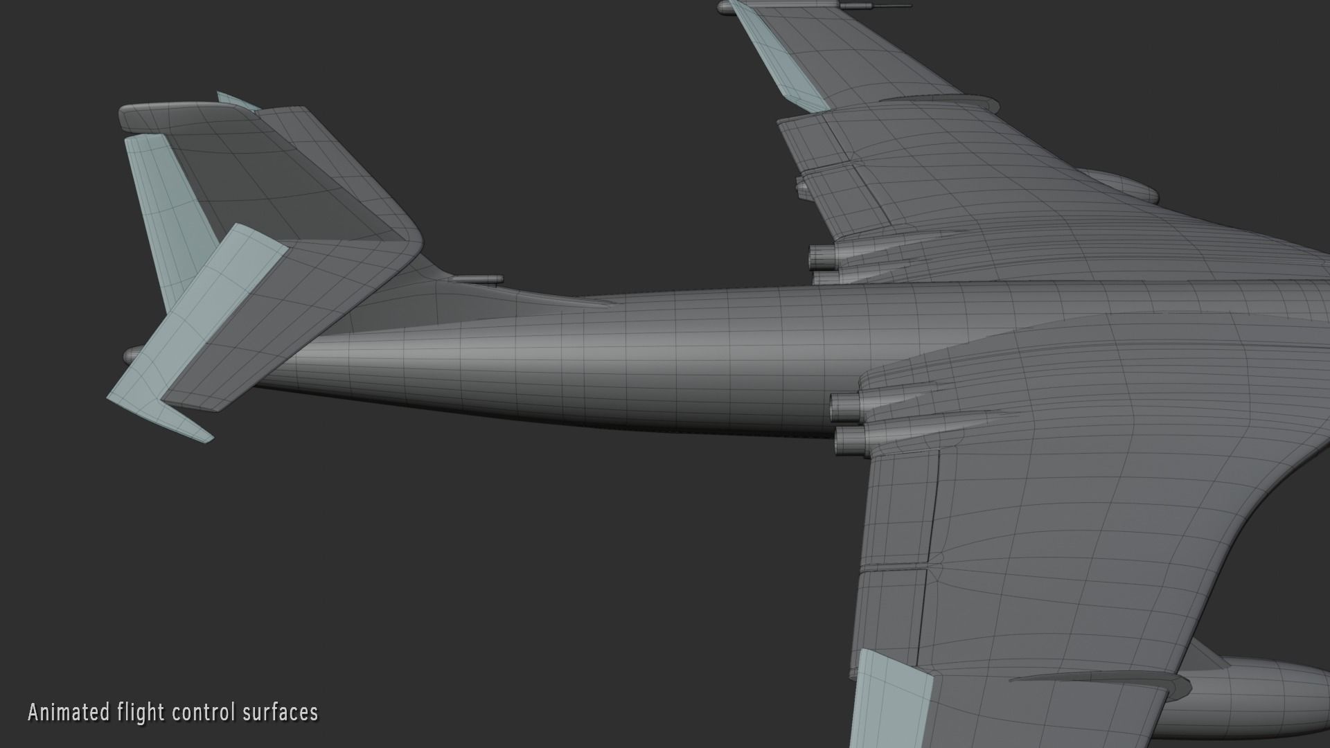 Vickers Valiant B1 bomber 3D model animated rigged | CGTrader
