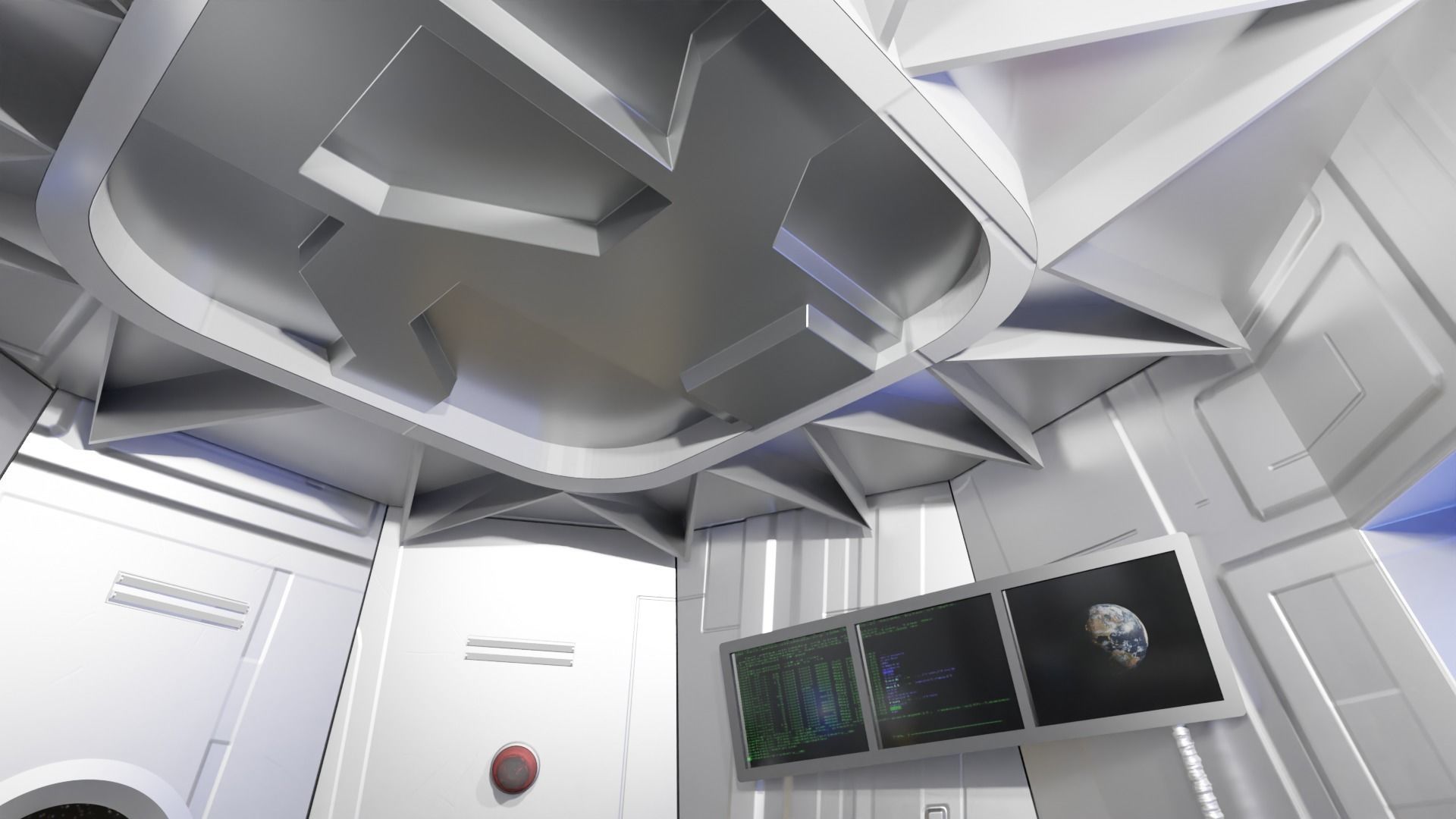 Sci-fi Space Pod 3D model | CGTrader