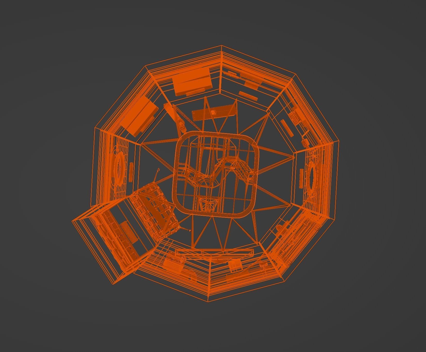 Sci-fi Space Pod 3D model | CGTrader