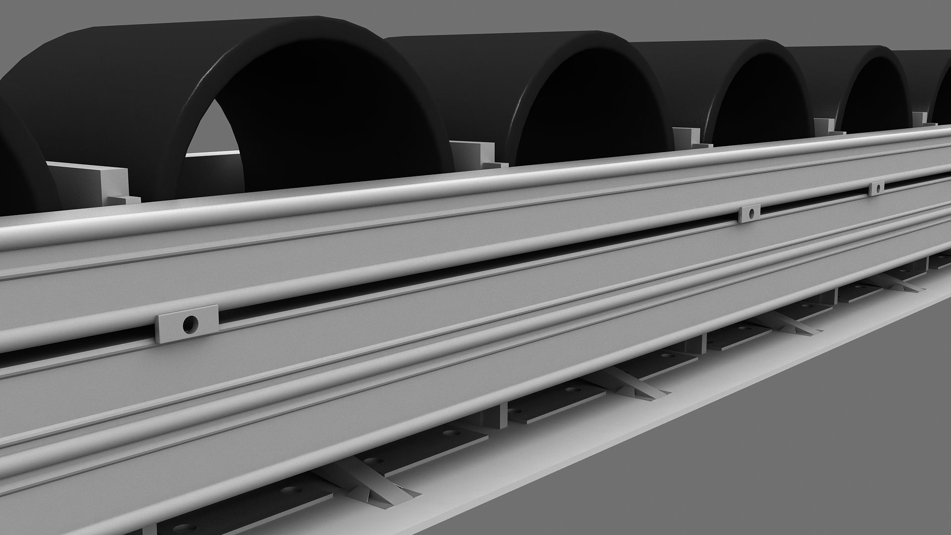 Energy Quad Guard Barrier 3d Model 3D model | CGTrader