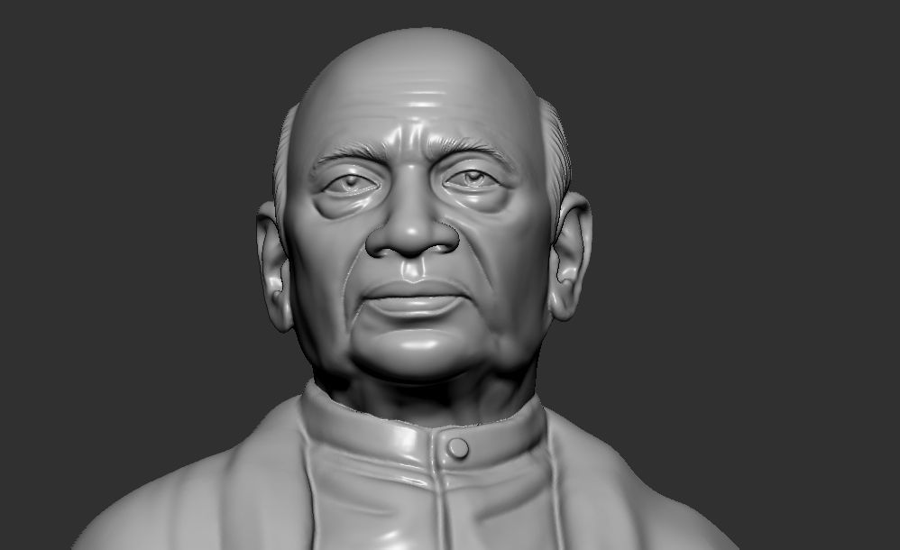 Sardar Patel Standing pose 3D model 3D printable | CGTrader