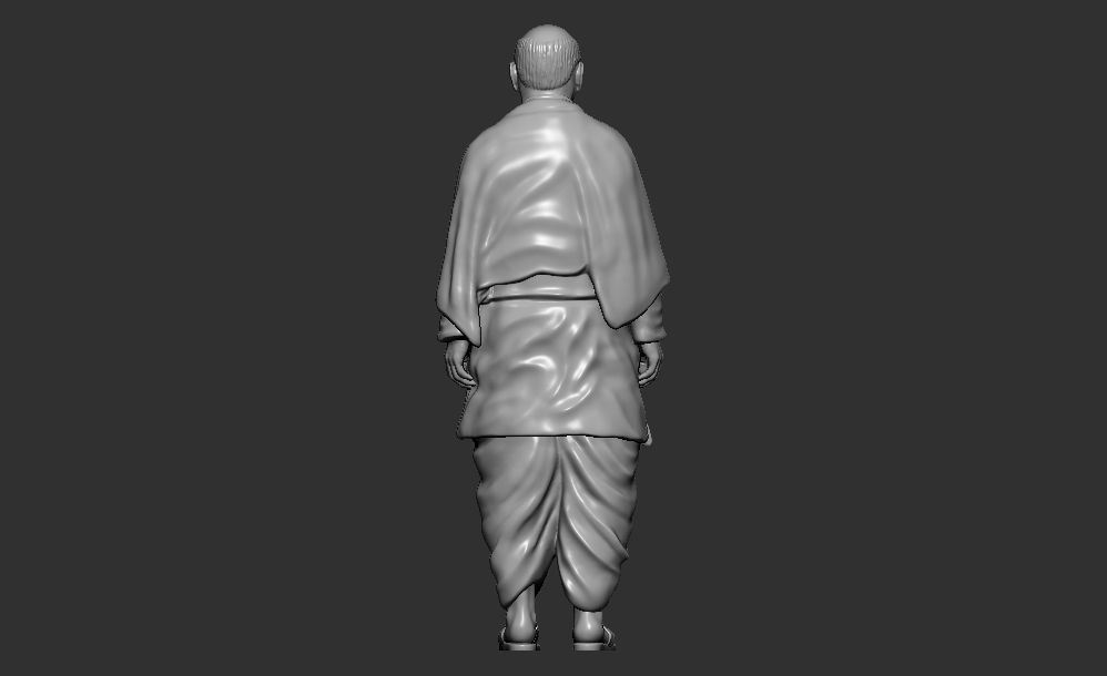Sardar Patel Standing pose 3D model 3D printable | CGTrader
