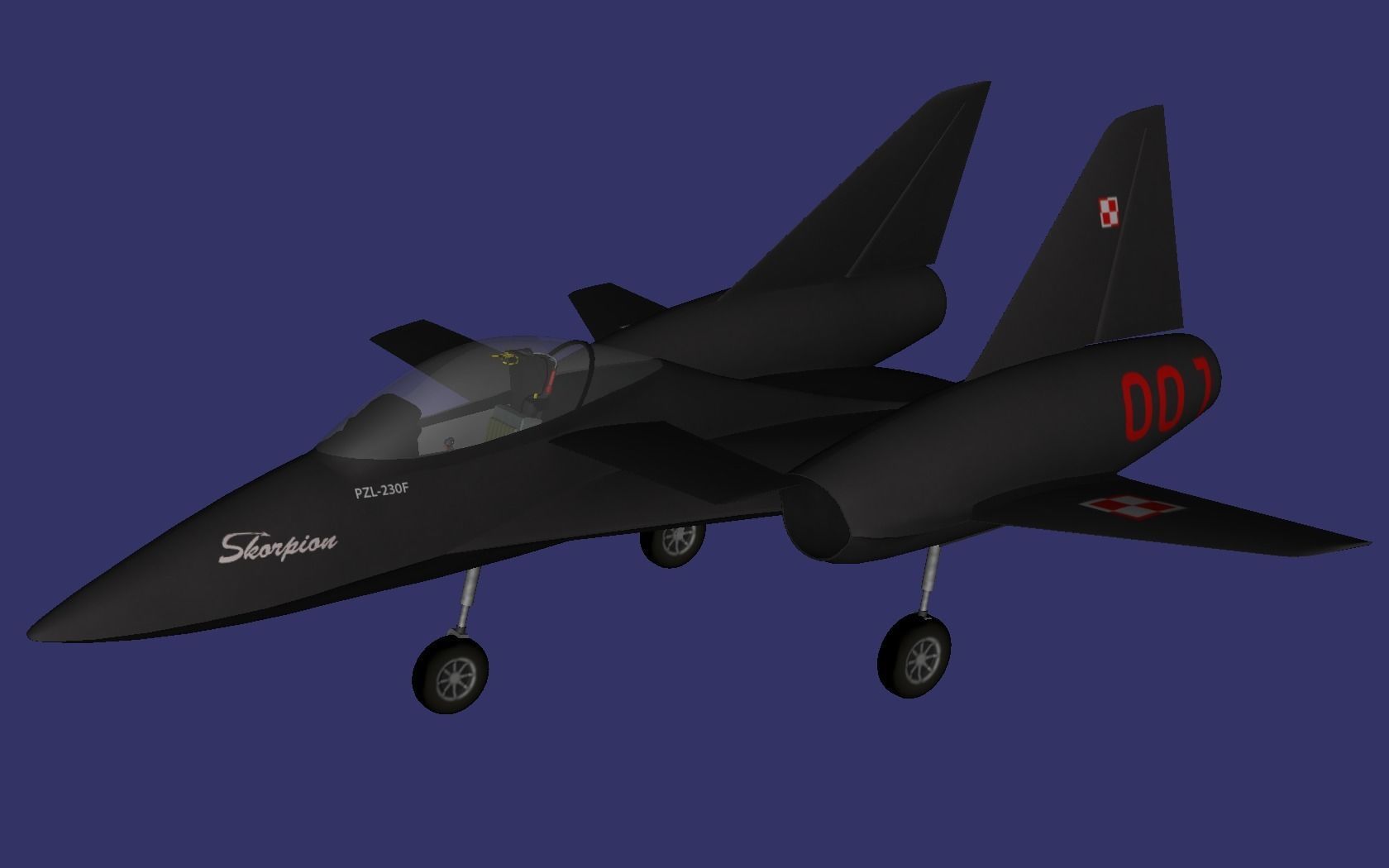 PZL 230F Skorpion free VR / AR / low-poly 3D model | CGTrader
