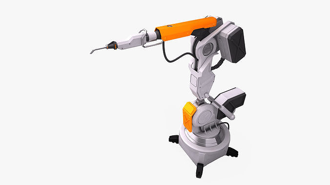 Industrial Robot 3D model | CGTrader