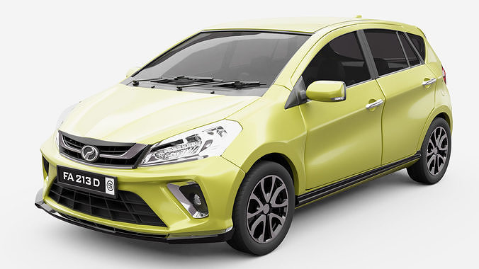 Perodua Myvi G3 3D model | CGTrader