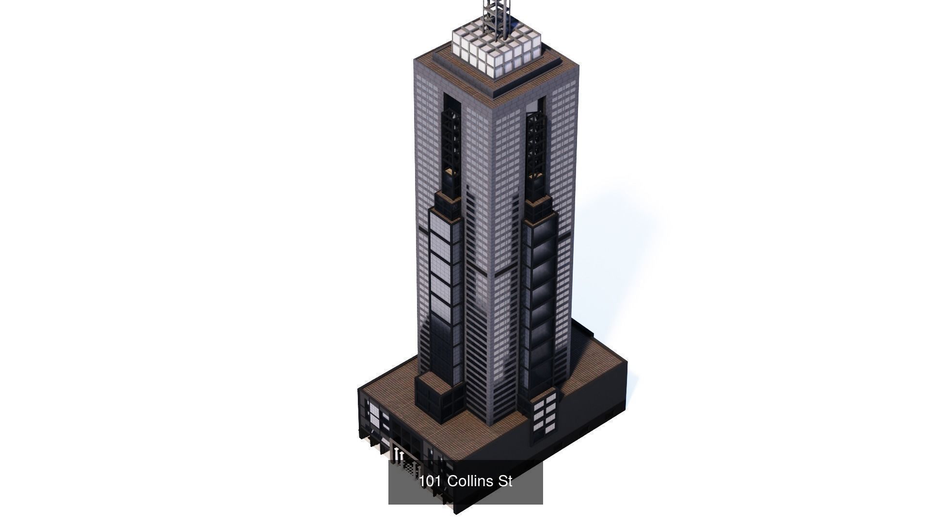 120 and 101 Collins St Buildings 3D Model Collection | CGTrader