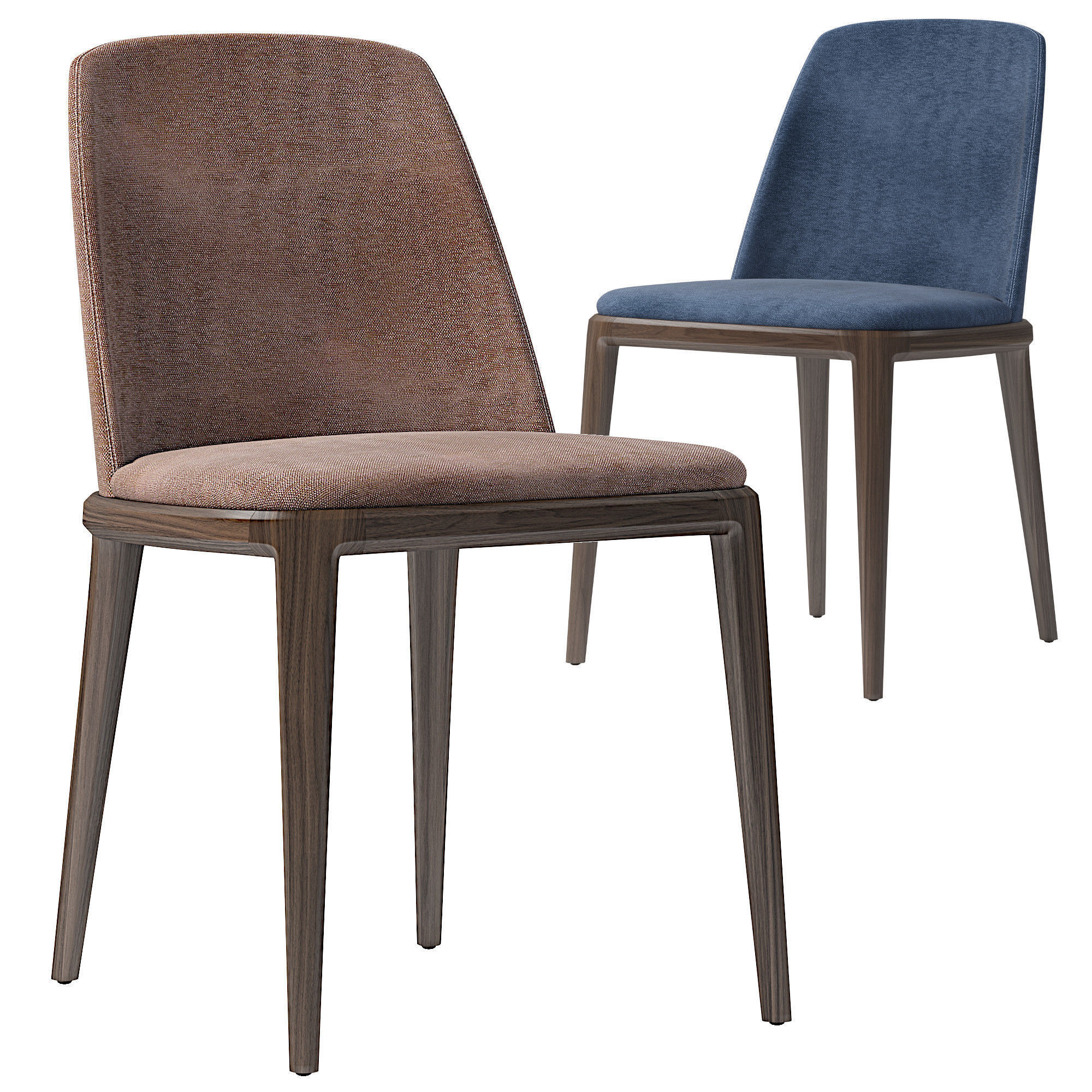 Poliform Chair free 3D model | CGTrader