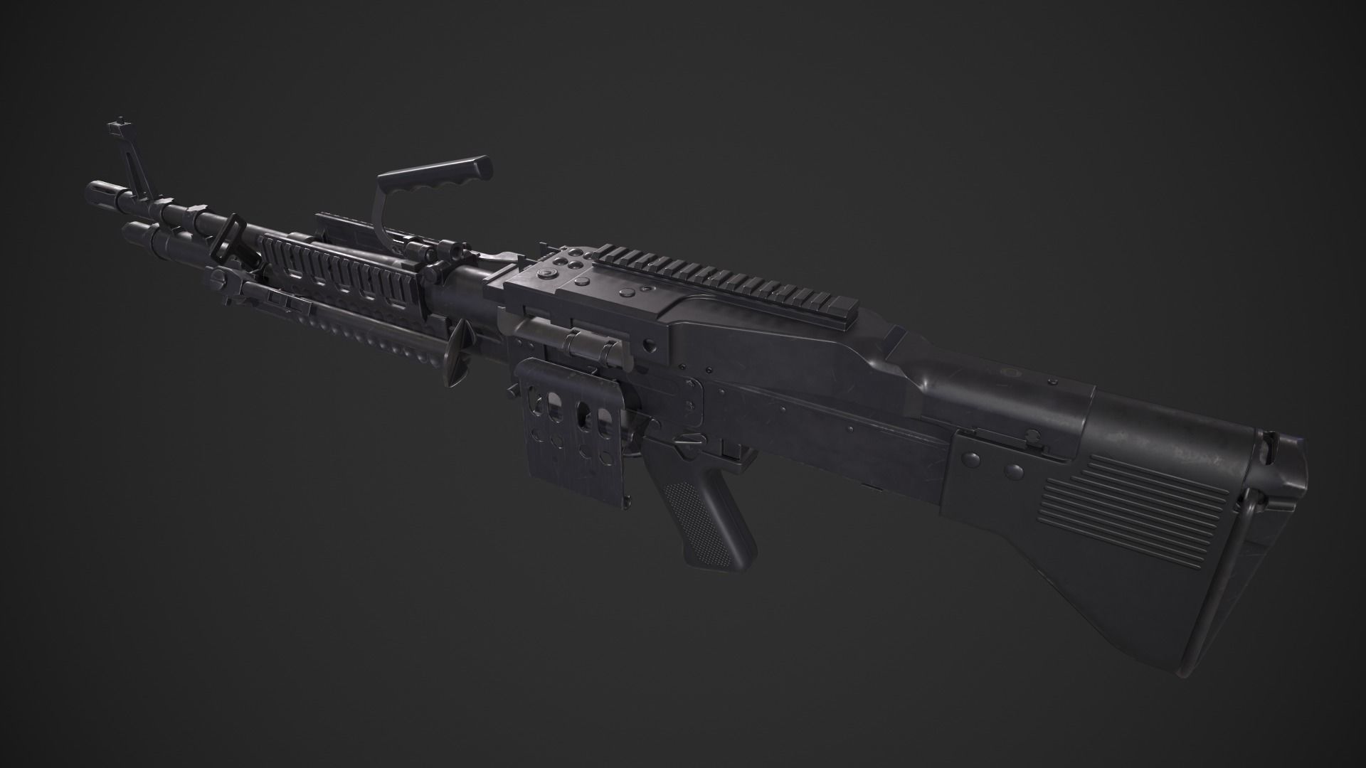 3D model M60 E4 Variant VR / AR / low-poly | CGTrader