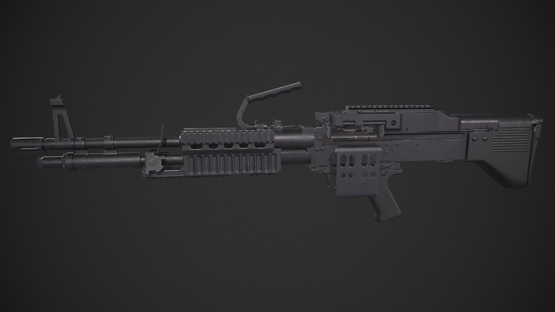 3D model M60 E4 Variant VR / AR / low-poly | CGTrader