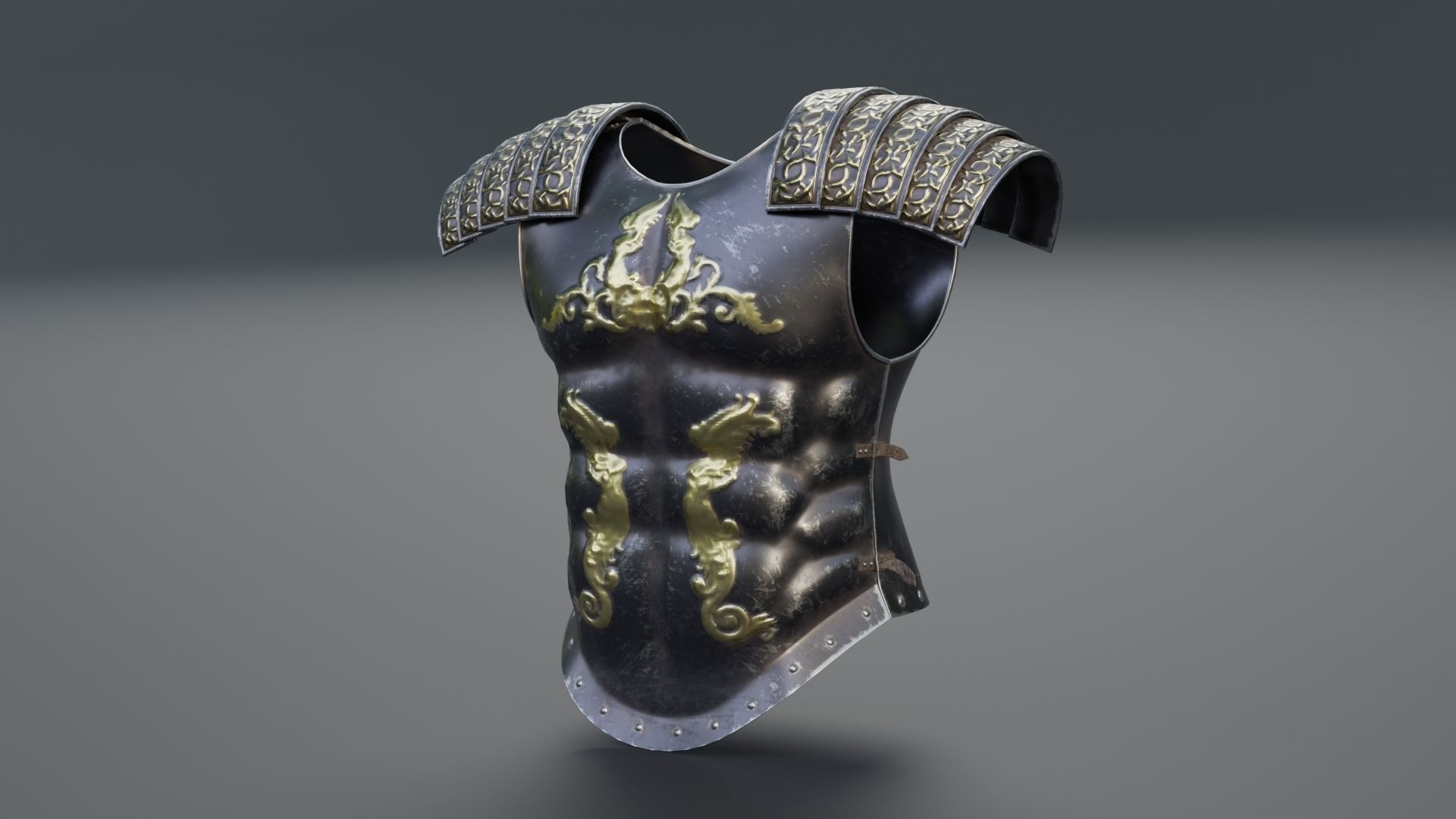 3D model Lorica musculata VR / AR / low-poly | CGTrader