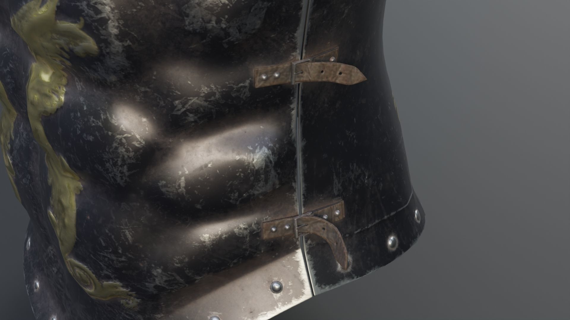 3D model Lorica musculata VR / AR / low-poly | CGTrader