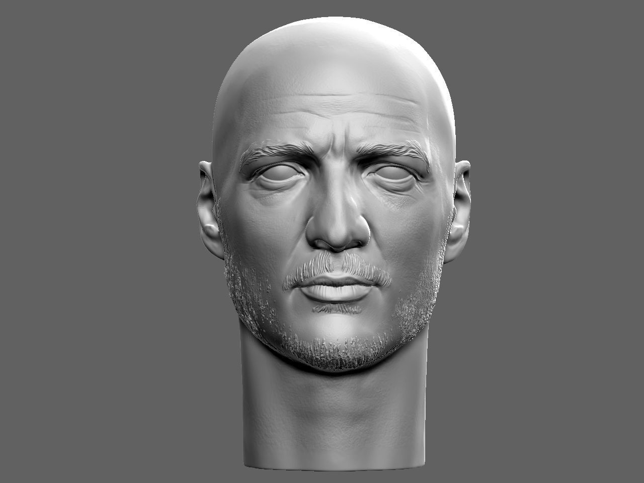 Pedro Pascal from the Mandalorian 3D model 3D printable | CGTrader