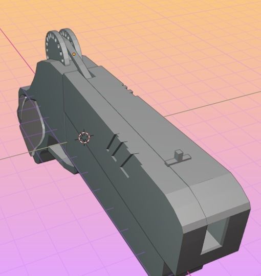 3D model Blue Grapple Gun VR / AR / low-poly | CGTrader