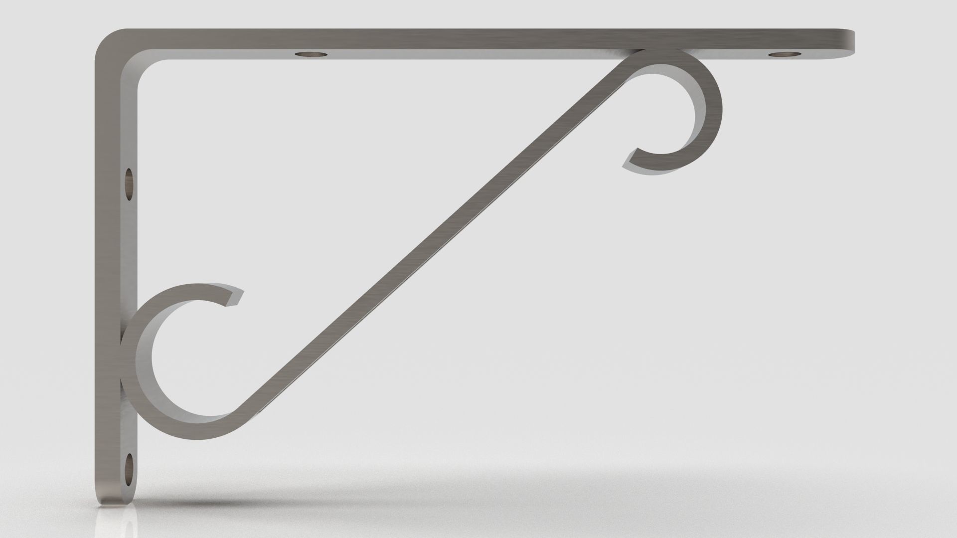 Angle Bracket 3d Model 3D model 3D printable | CGTrader