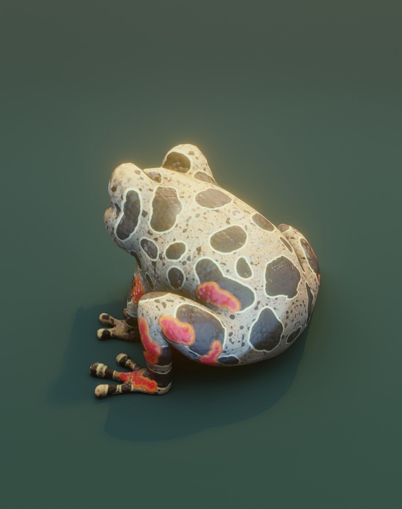 Cartoon Frog Animated 3D Model Collection | CGTrader