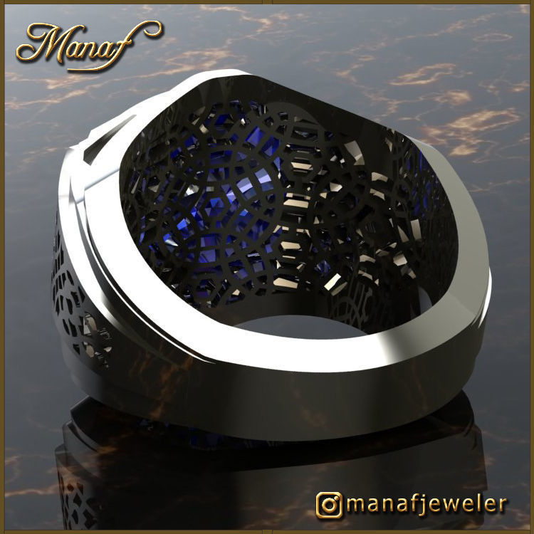 Mens ring STL 3D model 3D printable | CGTrader