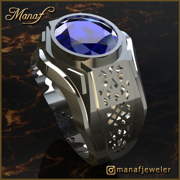 Mens ring STL 3D model 3D printable | CGTrader