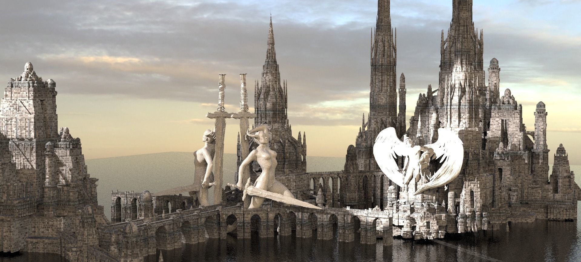 KING ARTHURS CAMELOT Knights Barracks 3D 3D model | CGTrader