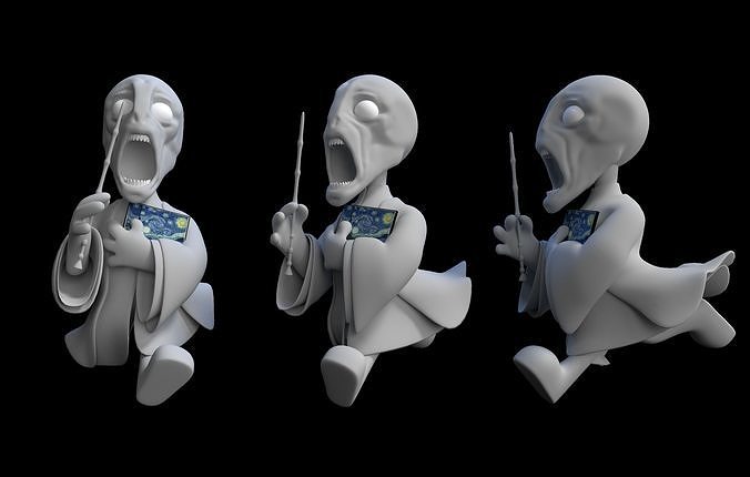 3D model Vincent Voldemort Art Toy VR / AR / low-poly | CGTrader