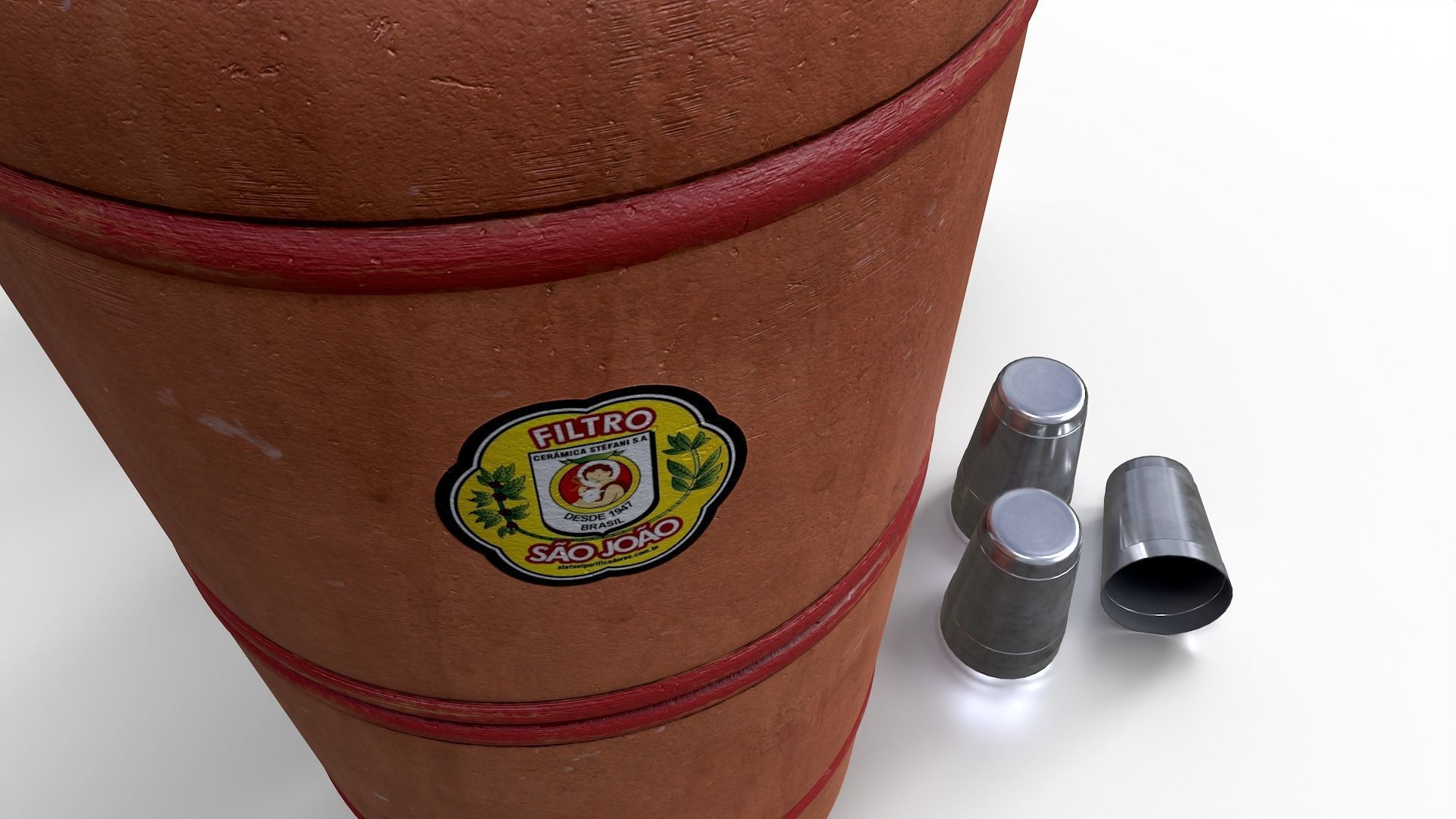 Famous Brazilian clay filter 3D model | CGTrader