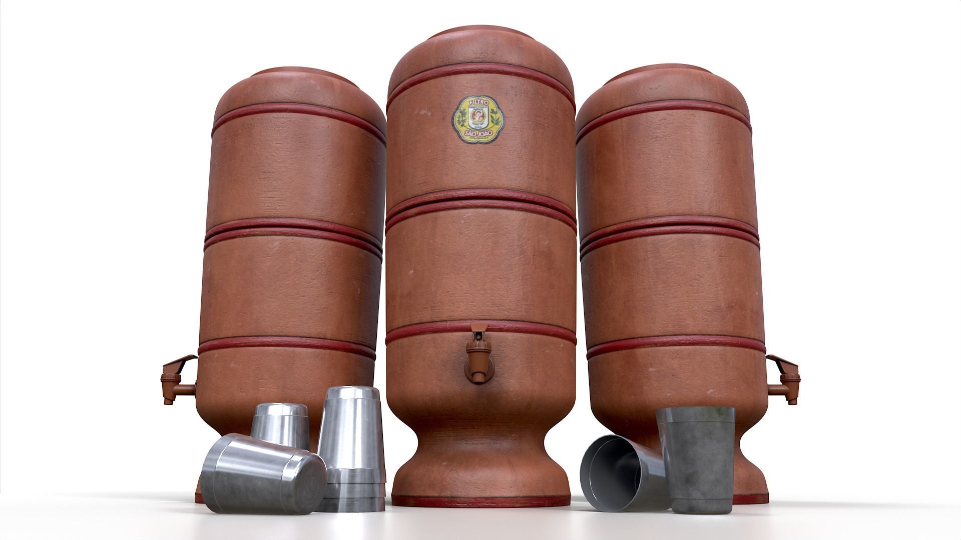 Famous Brazilian clay filter 3D model | CGTrader