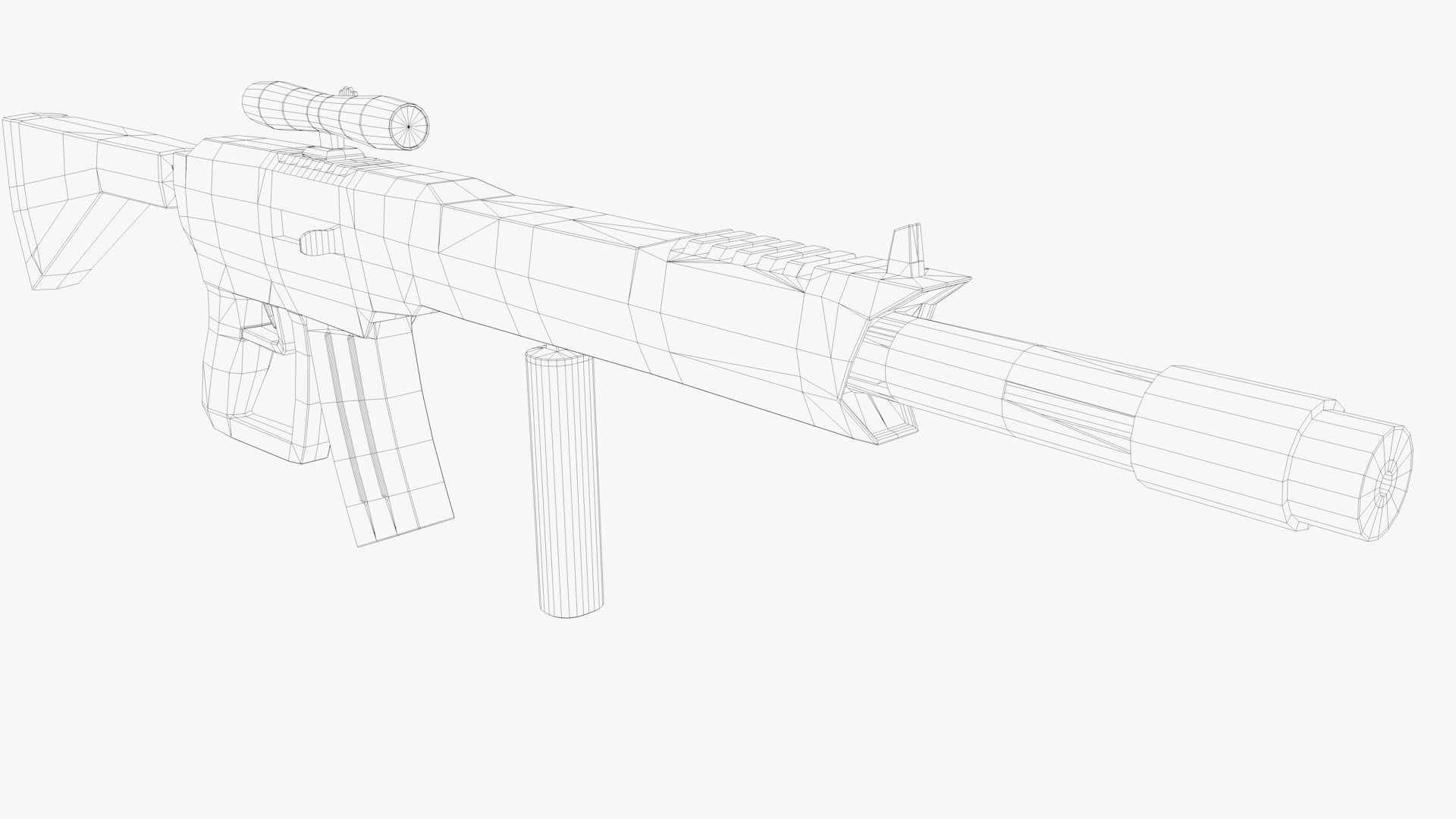 3D model Realistic Weapon Pack VR / AR / low-poly | CGTrader