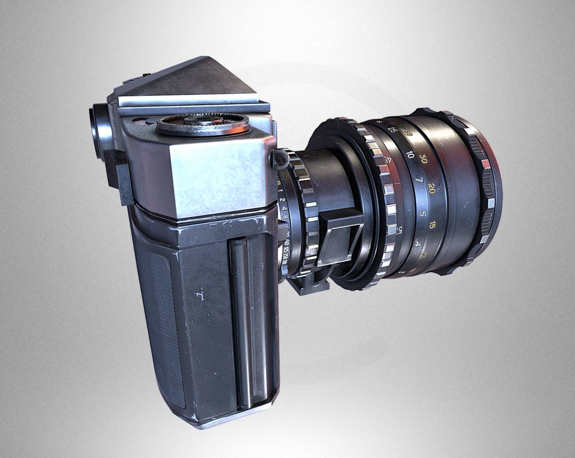Zenit 6 camera - Digital Camera 3D model | CGTrader