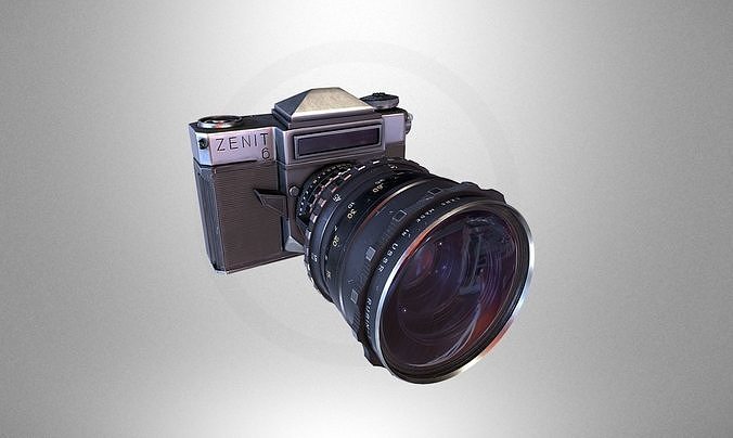Zenit 6 camera - Digital Camera 3D model | CGTrader