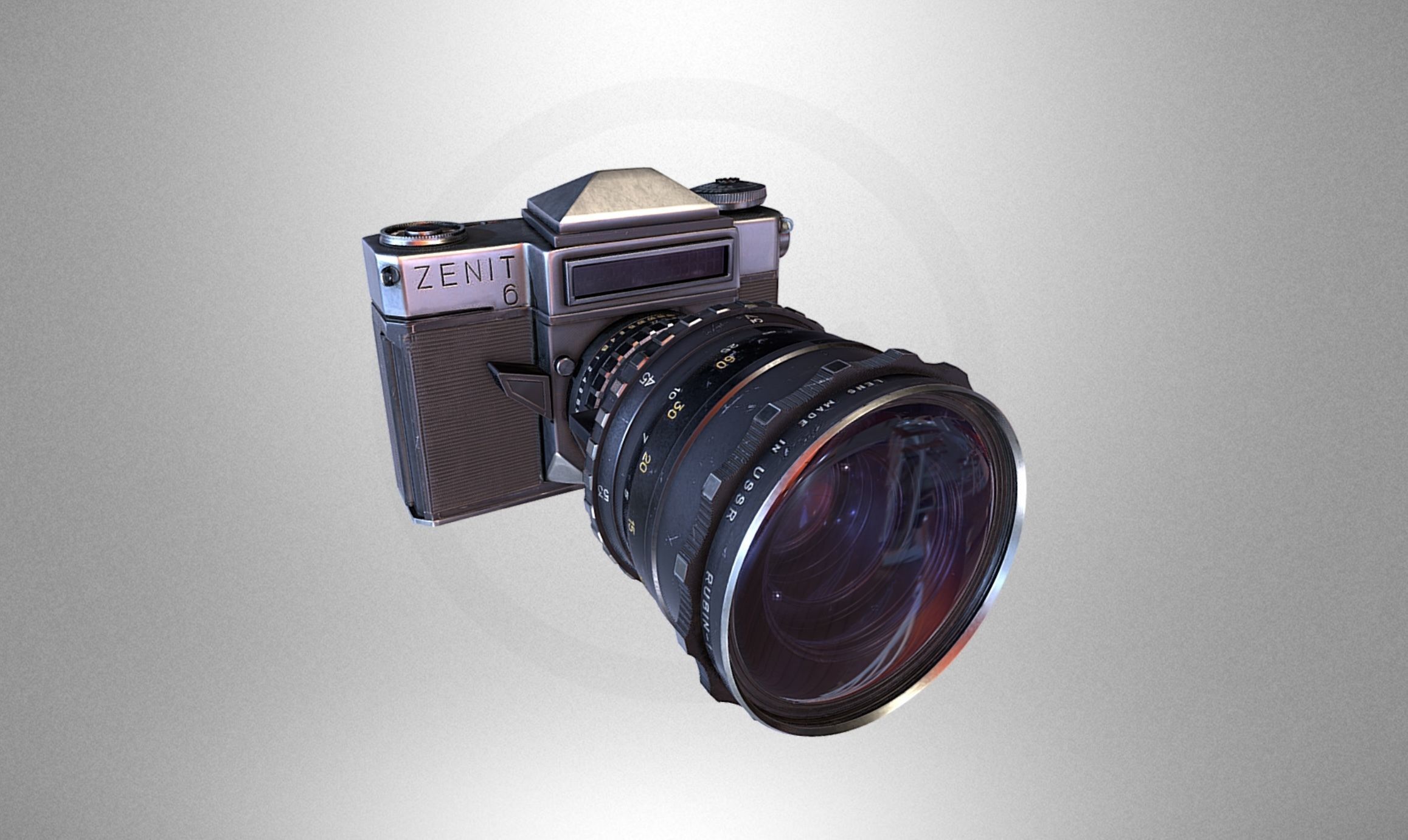 Zenit 6 camera - Digital Camera 3D model | CGTrader