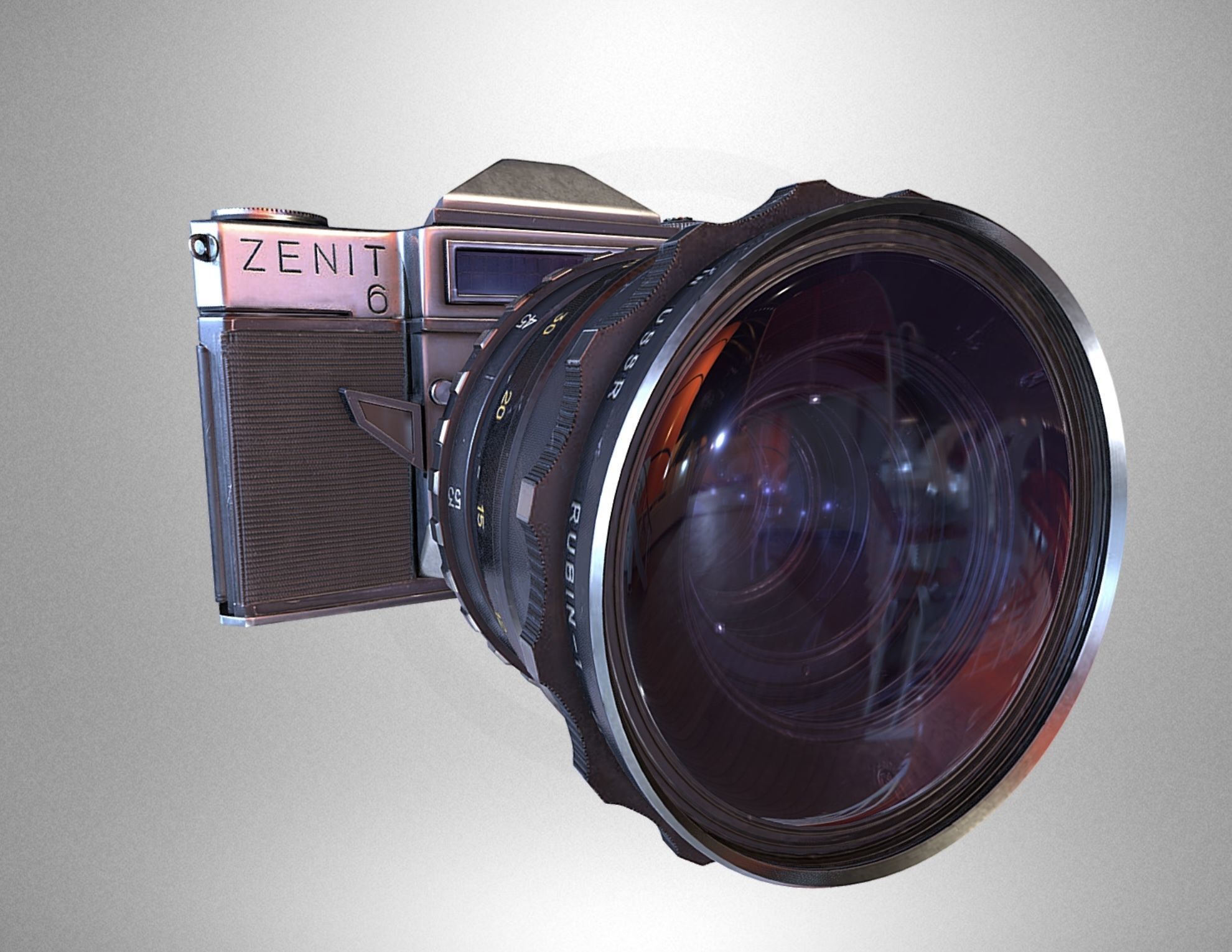Zenit 6 camera - Digital Camera 3D model | CGTrader