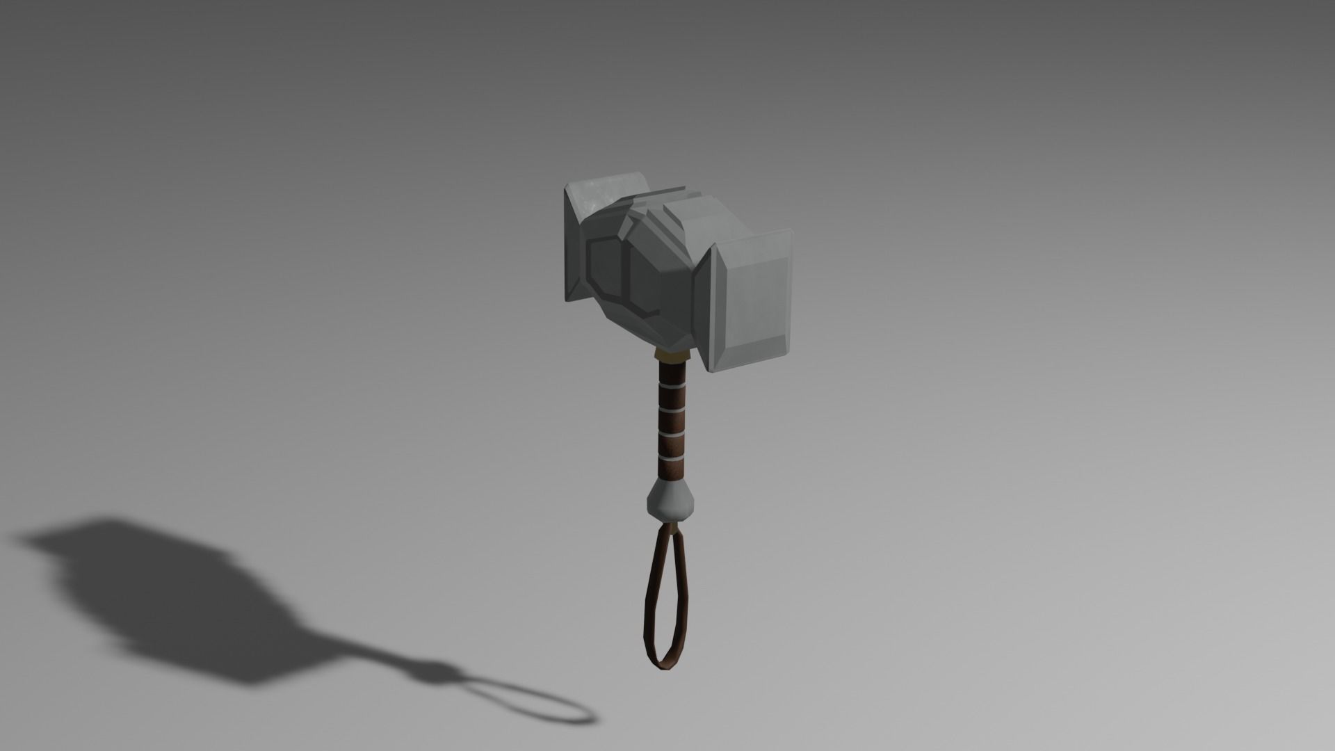 Mjolnir 3D model free VR / AR / low-poly 3D model | CGTrader