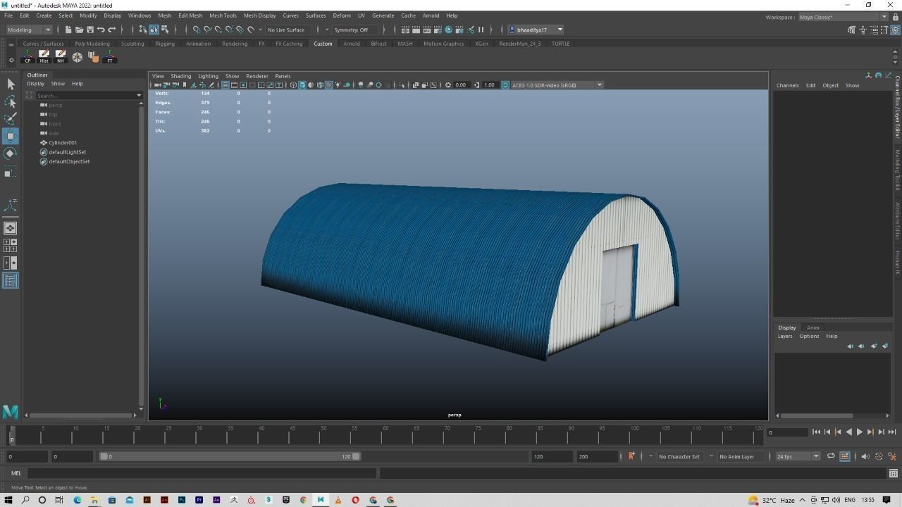 Low Poly Shed 3D model | CGTrader