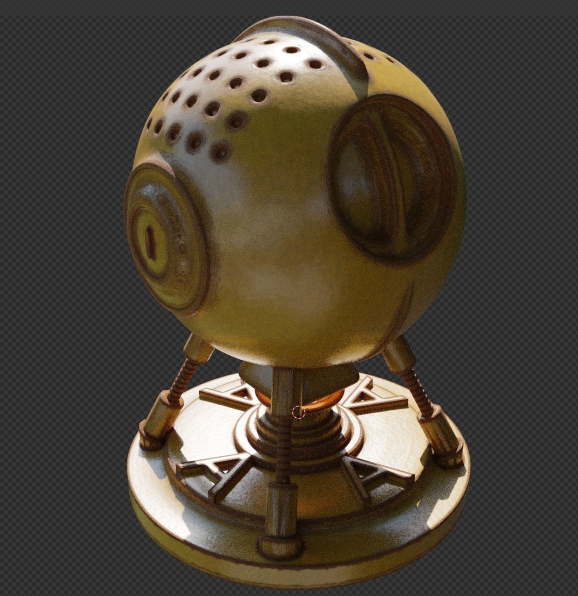 Metal Rusty edges Texture | CGTrader