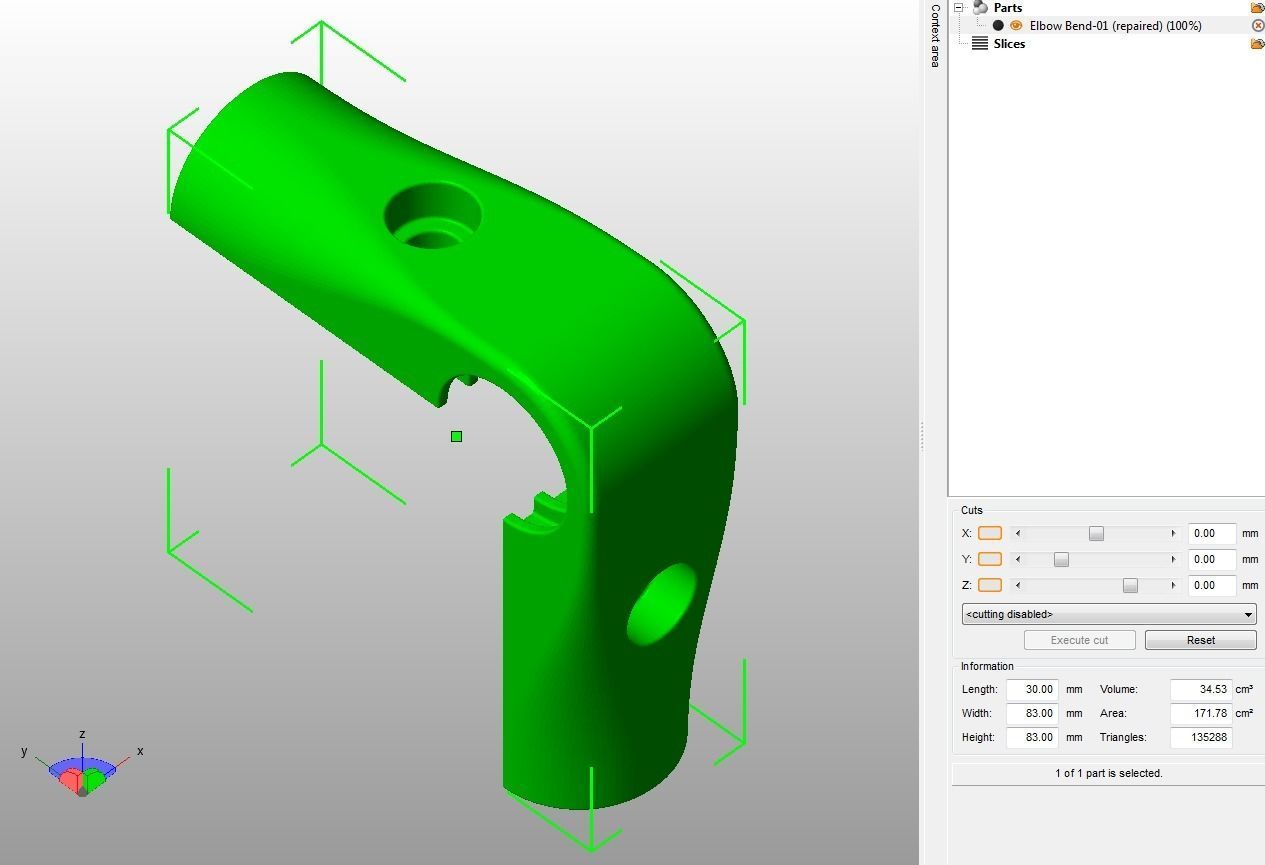 Elbow Bend 3D model 3D printable | CGTrader