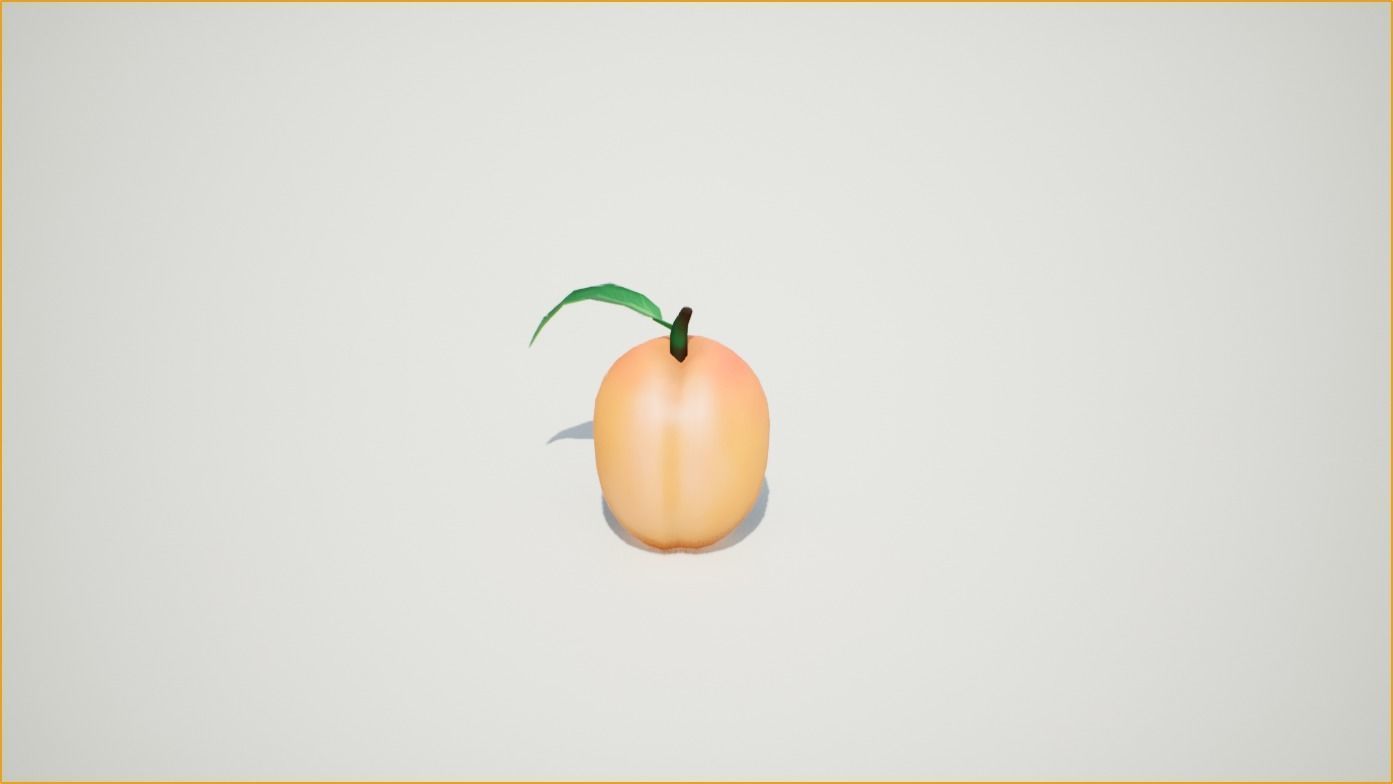 3D model Stylized Low Poly Fruits VR / AR / low-poly | CGTrader