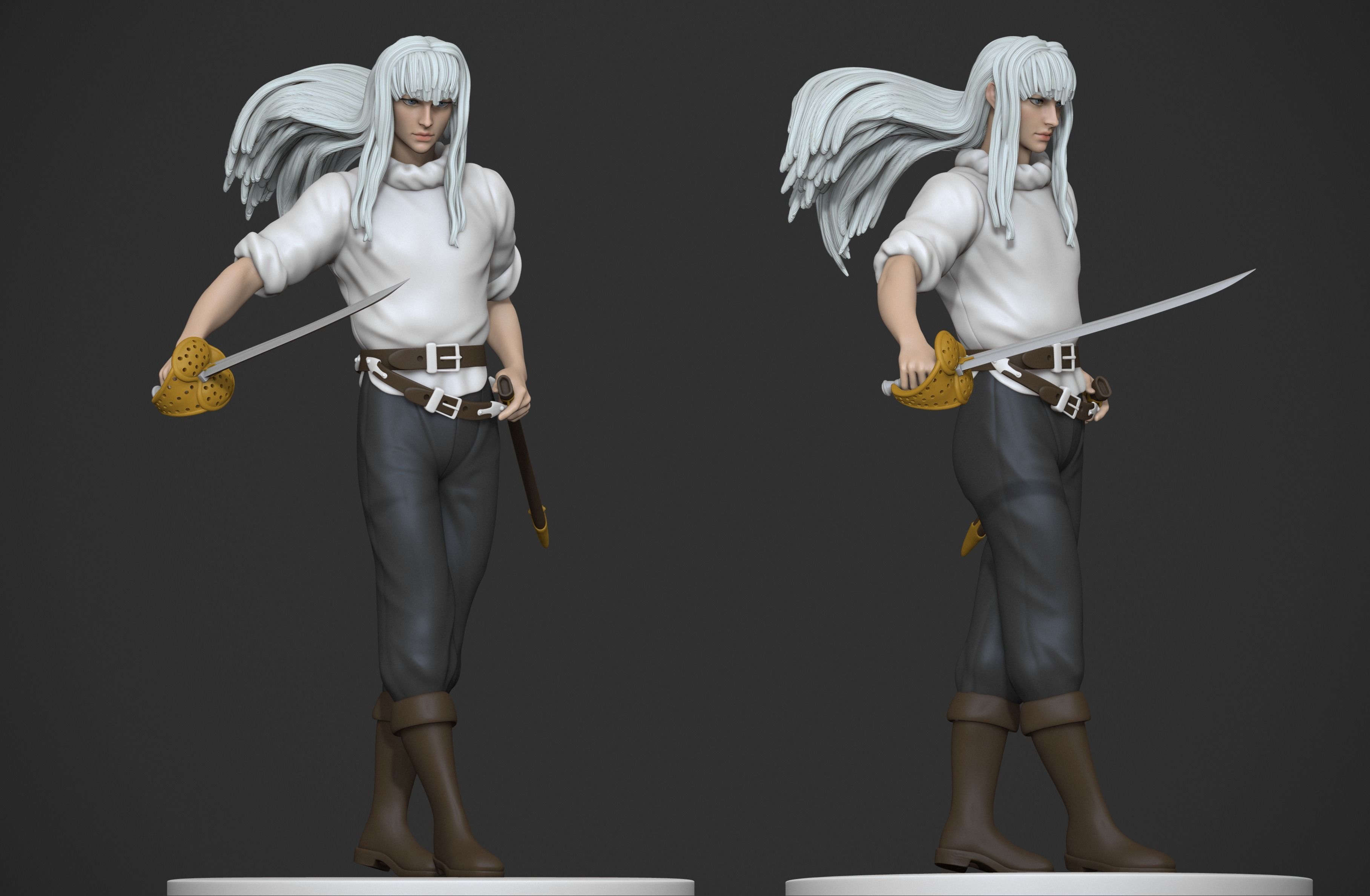 Griffith 3D model 3D printable | CGTrader